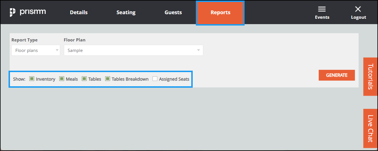 Create Floorplan Reports – Prismm Help Center