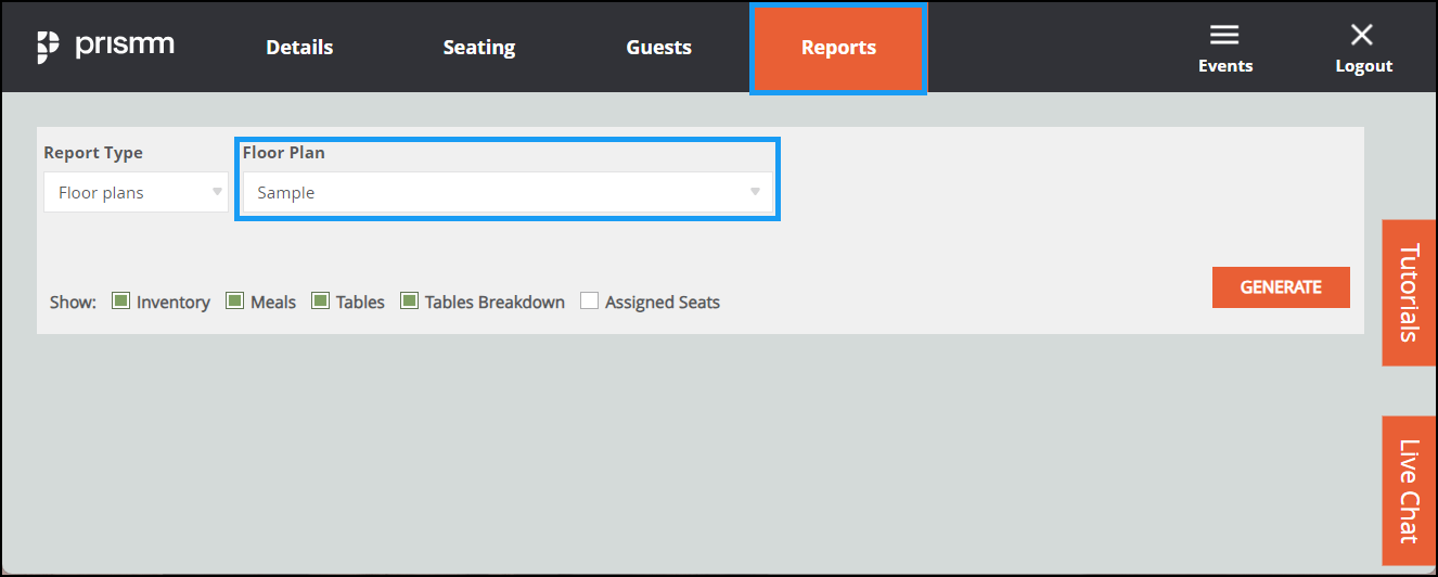 Create Floorplan Reports – Prismm Help Center