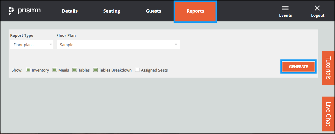 Create Floorplan Reports – Prismm Help Center