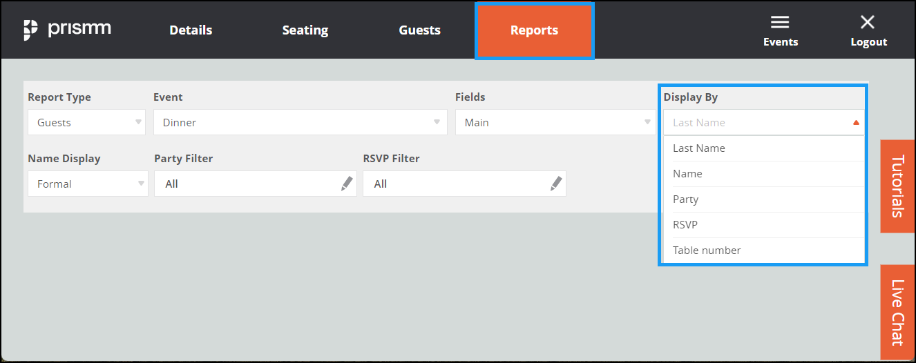 Create Guest Reports – Prismm Help Center