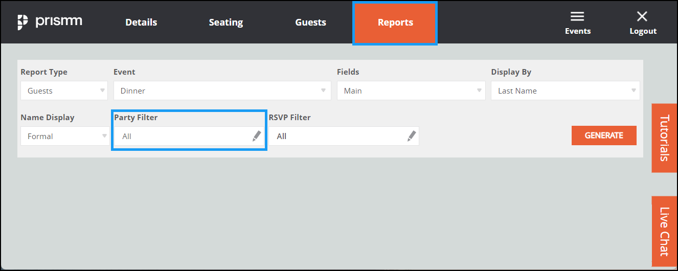 Create Guest Reports – Prismm Help Center