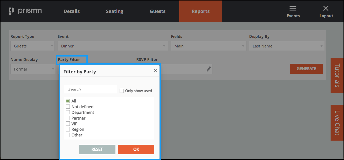 Create Guest Reports – Prismm Help Center