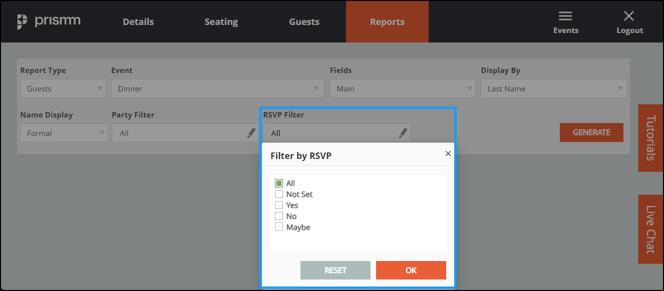 Create Guest Reports – Prismm Help Center