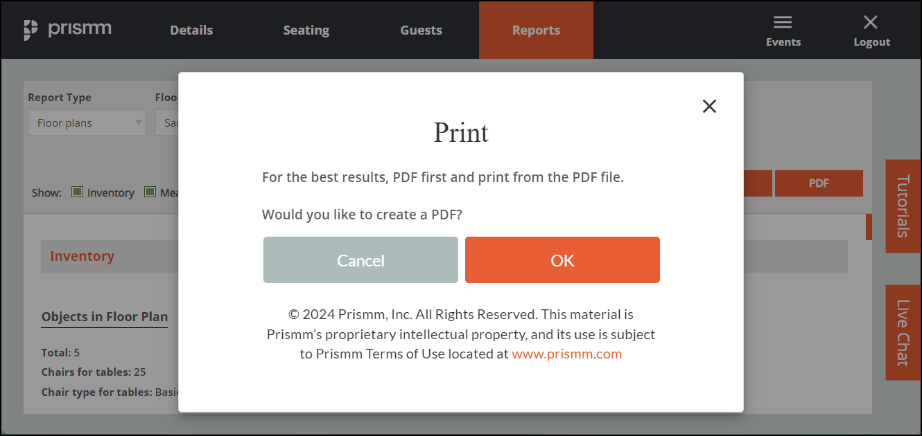 Create Floorplan Reports – Prismm Help Center