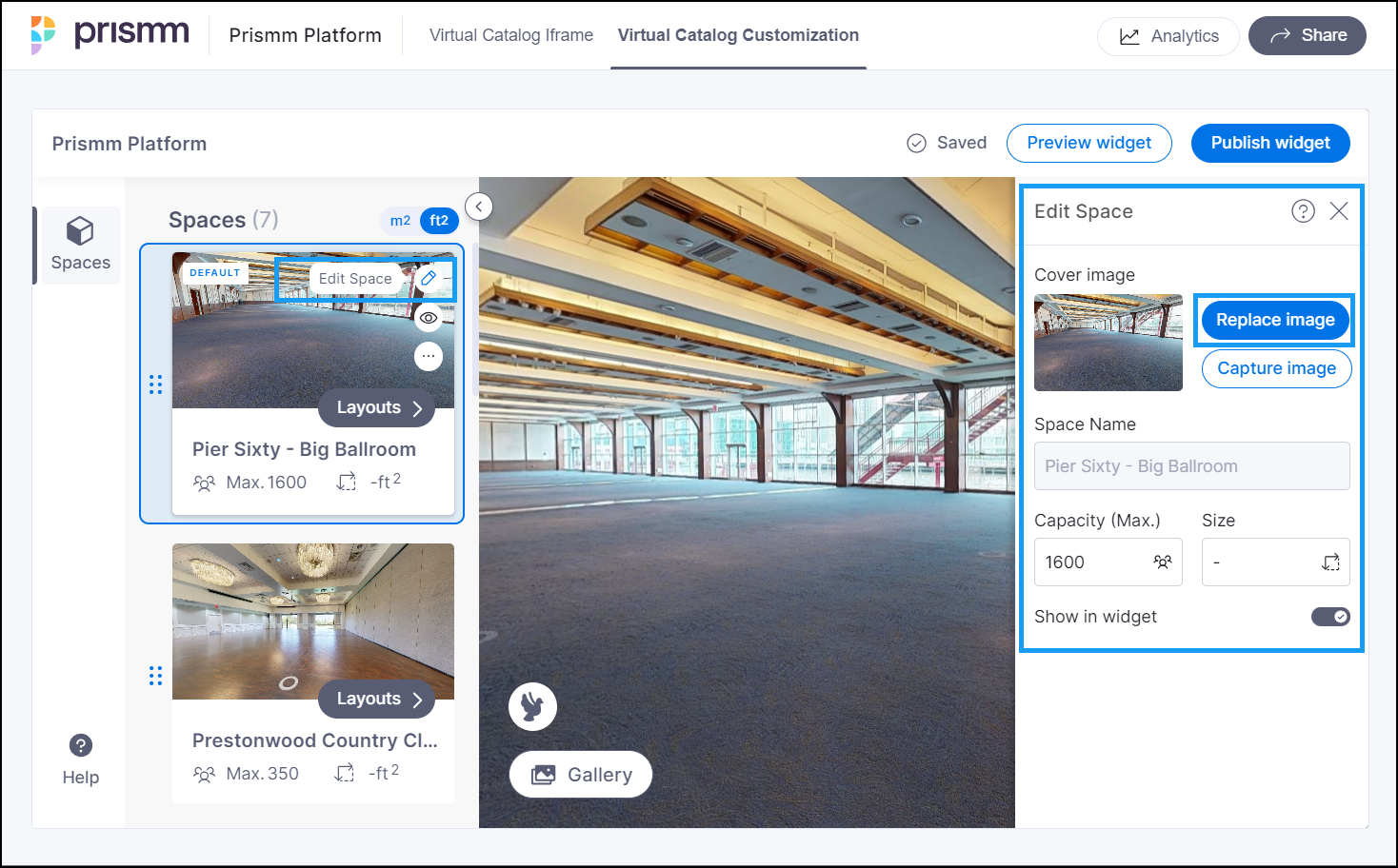 Edit Virtual Catalog – Prismm Help Center