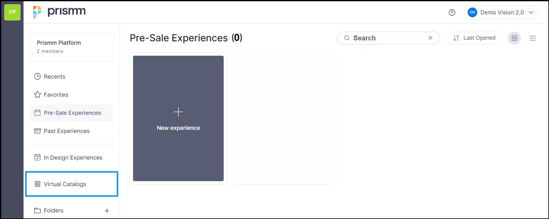 Edit Virtual Catalog – Prismm Help Center